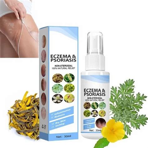 Herbal Psoriasis Relief Natural Spray 30ml Pack Of 2 At Rs 59900