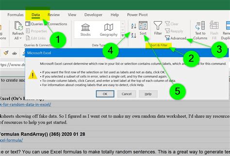 Excel Sorting Issue Microsoft Community