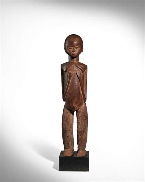 Bonhams Lobi Standing Female Figure Mali