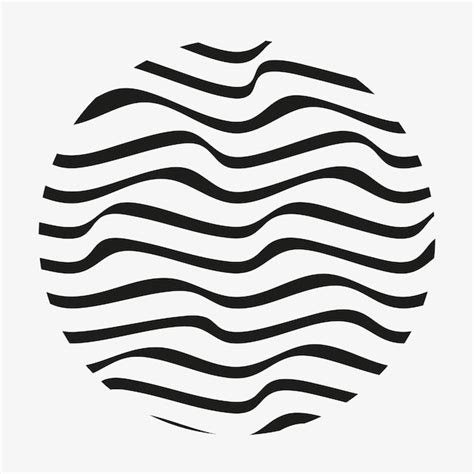 Premium Vector Wavy Lines