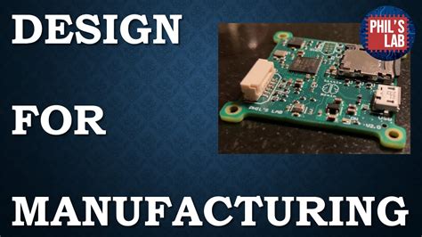 Pcb Design For Manufacturing Tips Dfm Phil S Lab
