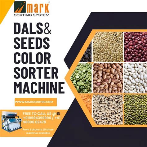 Seeds Color Sorter Machine Seed Sorting Machine For Industrial At