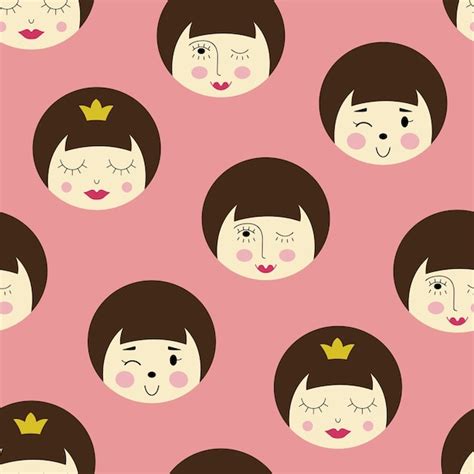 Femininer Look Abstrakte Persönlichkeit Maskottchen Design Lustiges