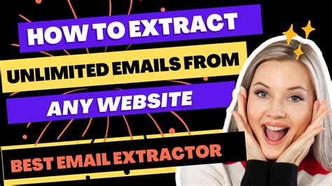 best email extractor how to extract unlimited emails from website with