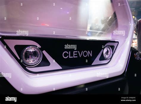 Tallinn Estonia November 26 Clevon Self Driving Unmanned Delivery