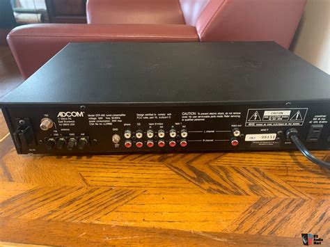 Adcom Gtp 400 Tuner Preamplifier Nice Photo 4442817 Us Audio Mart