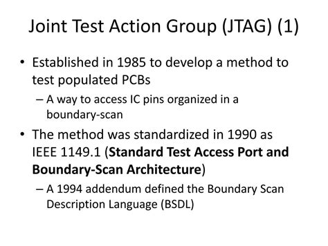 Joint Test Action Group