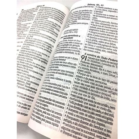 Bíblia Atualizada Zíper Letra Grande N Ortografia No Shoptime