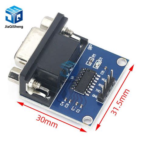 Jual Rs232 Ke Max3232 Ttl Serial Port Converter Module Db9 Connector Max232 Untuk Arduino