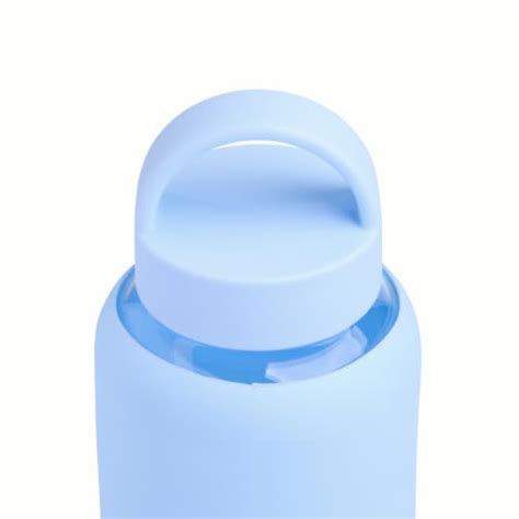 Manna™ Glass Water Bottle Blue 27 Oz Kroger