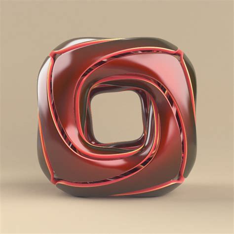 Rounded Cube 3d Model Cgtrader