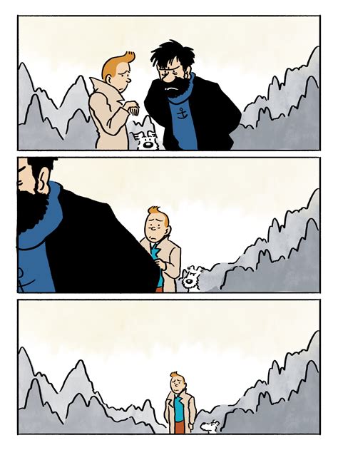 The Goat — Captain Haddock And Tintin Growing Old Together