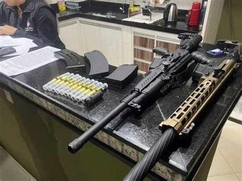 Preso armas de grosso calibre no Paraguai é entregue à PF em MS