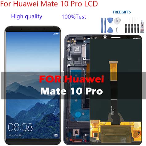 อะไหลหนาจอสมผสดจทล LCD แบบเปลยน สาหรบ Huawei Mate Pro BLA L BLA L BLA AL