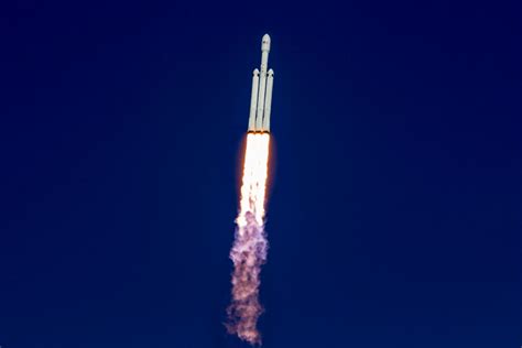 Updated Spacex Successfully Launches Falcon Heavy