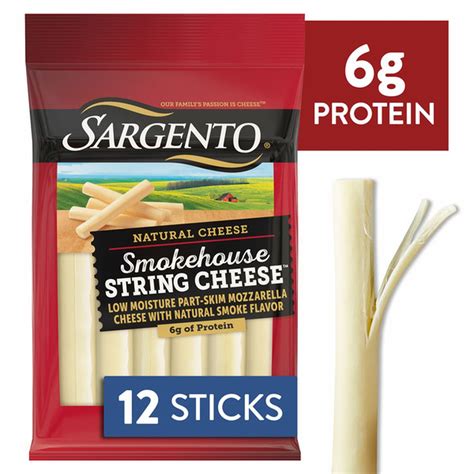 Sargento Natural Smokehouse String Cheese™ 12 Count 12 Ct Delivery