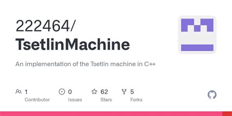 [p] a tsetlin machine implementation not from paper author r
