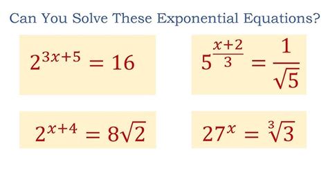 Exponential Definition
