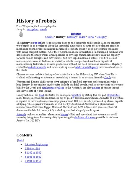 robotics pdf robot robotics
