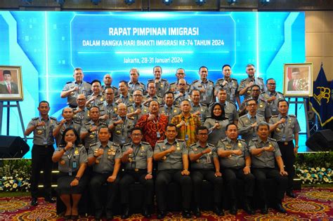 Kadiv Keimigrasian Kanwil Kemenkumham Lampung Hadiri Rapat Pimpinan