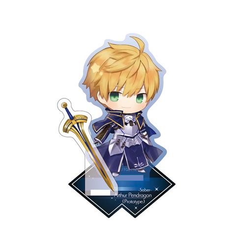 Fate系列 日版 「saber Arthur Pendragon 亞瑟·潘德拉剛」瓶子 亞克力 企牌 Buywayhk
