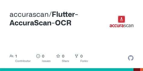 Github Accurascanflutter Accurascan Ocr