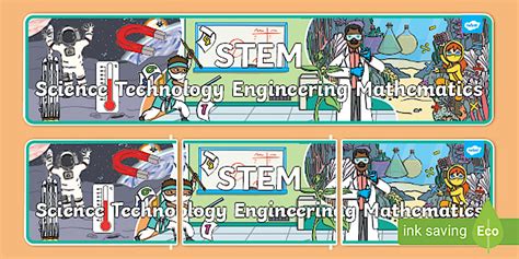 Stem Display Banner صُمم من قبل مُختصّين