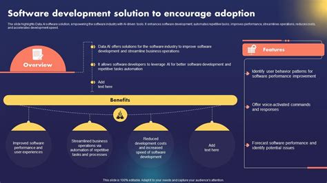 Data Ai Artificial Intelligence Software Development Solution To