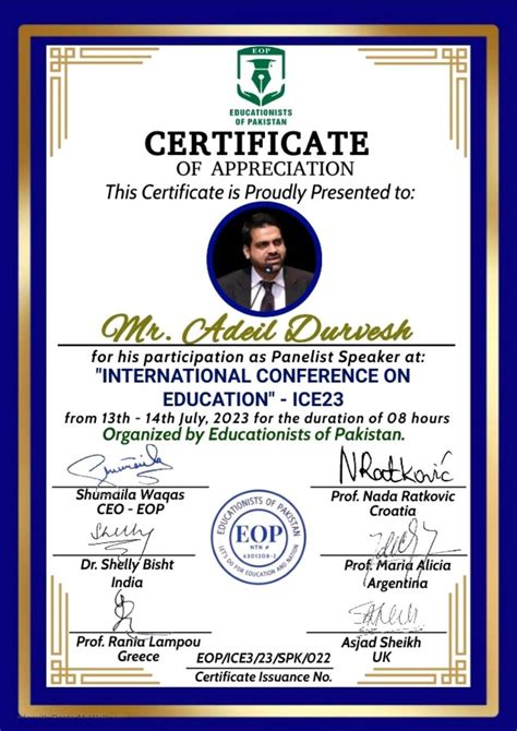 Adeel Durvesh On Linkedin It Was An Honour To Be Part Of International
