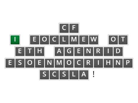 1st Class Anagram 1st Class Anagram