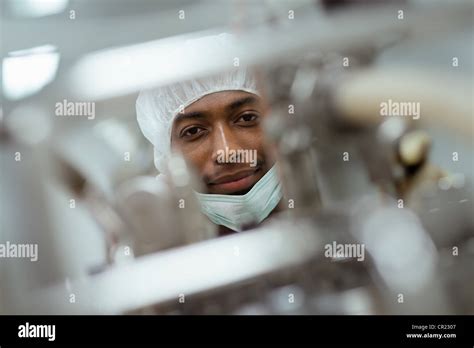 Lab Technician Working As Researcher In Biotechnology Plant With