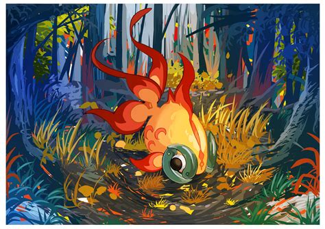 Chi Yu Pokemon Drawn By Hazikamiio Danbooru