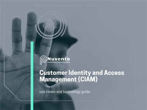 Customer Identity And Access Management Ciam Pdf