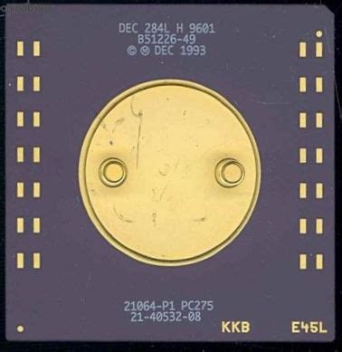 DEC Digital Equipment Corporation Alpha DEC Alpha 21064 P1 PC275