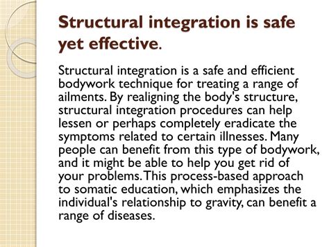 Ppt 5 Interesting Facts About Structural Integration Therapy Powerpoint Presentation Id12918906