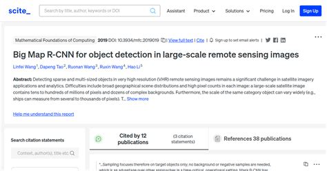 Big Map R Cnn For Object Detection In Large Scale Remote Sensing Images
