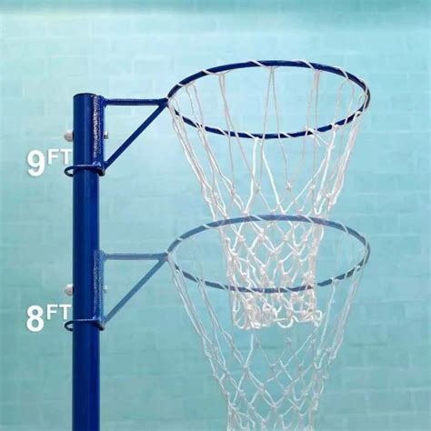 Premium Grade Socketed Netball Posts Sportsafe