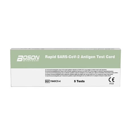 Covid 19 Rapid Antigen Test Boson Single Test Hibernia Medical