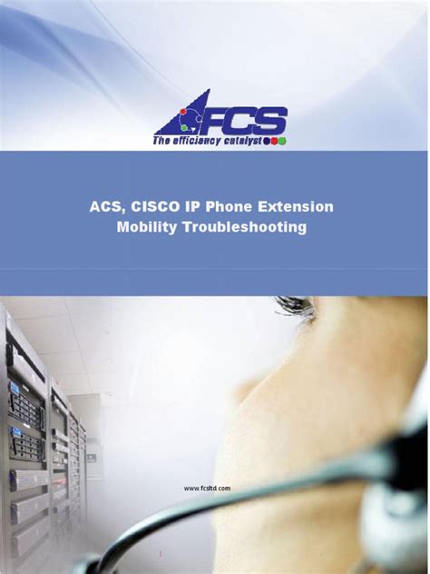 Acs Cisco Extension Mobility Troubleshoot Pdf Login Active Directory