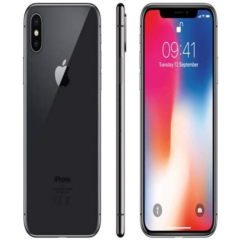 Apple iphone X Go Gris Sidéral AAA Condition Cdiscount Téléphonie