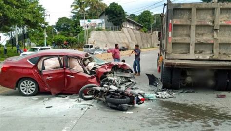Persona fallece en aparatoso accidente de tránsito