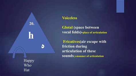 Description Of Consonants Phonetics And Phonologypptx
