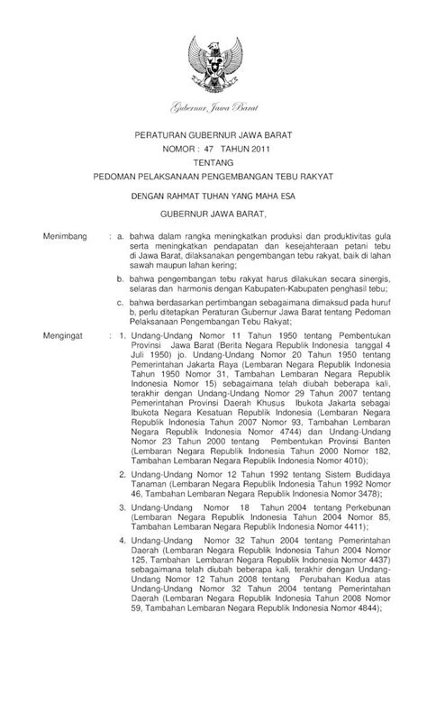PDF PERATURAN GUBERNUR JAWA BARAT Bandung Bpk Go Id Penanaman