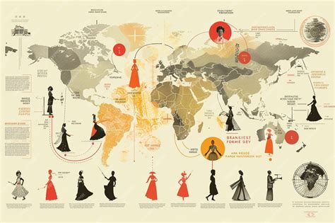 Design An Infographic Depicting Key Milestones In Generative Ai Premium Ai Generated Image