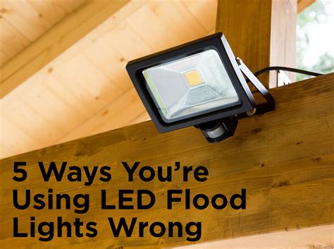 Installing Outdoor Flood Lights Under Eaves Of House Outdoor Lighting