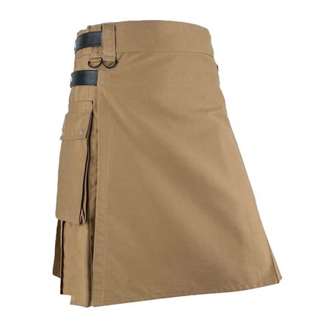 Lroveb Mens Vintage Kilt Scotland Gothic Fashion Kendo Pocket Skirts Scottish Skirt