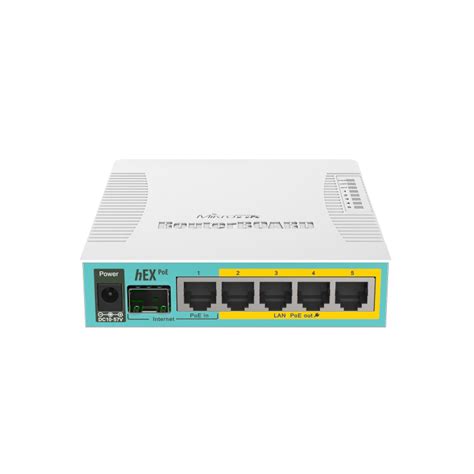 Маршрутизатор MikroTik hEX PoE (RB960PGS)