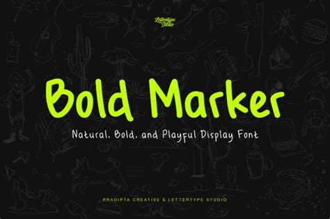 Bold Marker Display Font Download Free Font