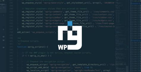 Wp Rig A Wordpress Starter Theme And Build Process In One Wp Tavern