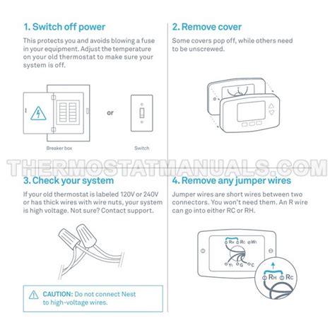Nest Learning Thermostat Gen 3 3rd Generation Thermostat Installation Guide